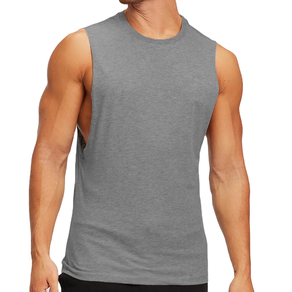 100% cotton gym vest training tank top | sweatpants manufacturers